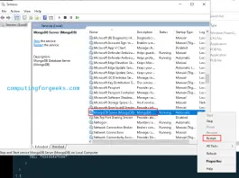 Install MongoDB 7.0 on Windows Server 2022|2019|2016 | ComputingForGeeks