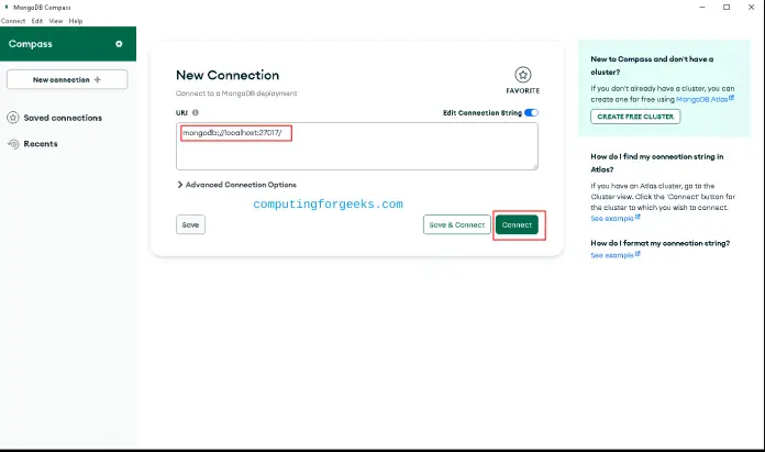 Install MongoDB 7.0 on Windows Server 2022|2019|2016 | ComputingForGeeks