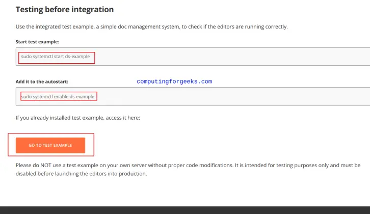 Install ONLYOFFICE Docs Community on Debian / Ubuntu | ComputingForGeeks