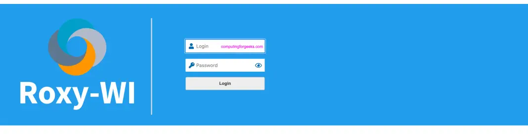 Manage HAProxy / Nginx / Apache from Web Interface using Roxy-WI | ComputingForGeeks