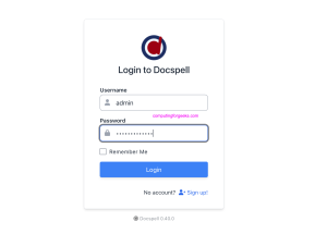 Install Docspell Document Management System (DMS) in Docker | ComputingForGeeks