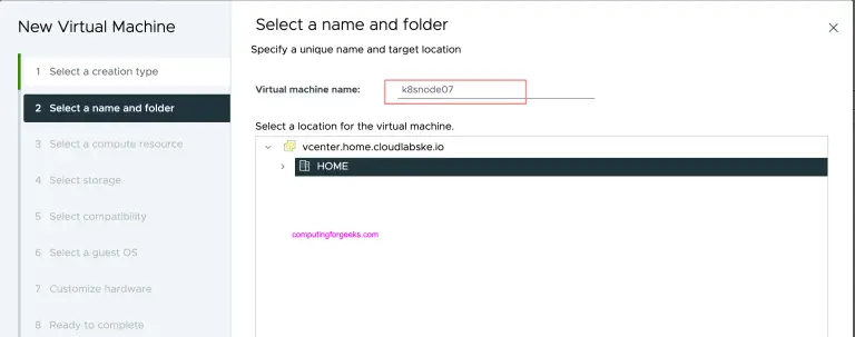 Install Flatcar Container Linux on VMware ESXI / vCenter | ComputingForGeeks