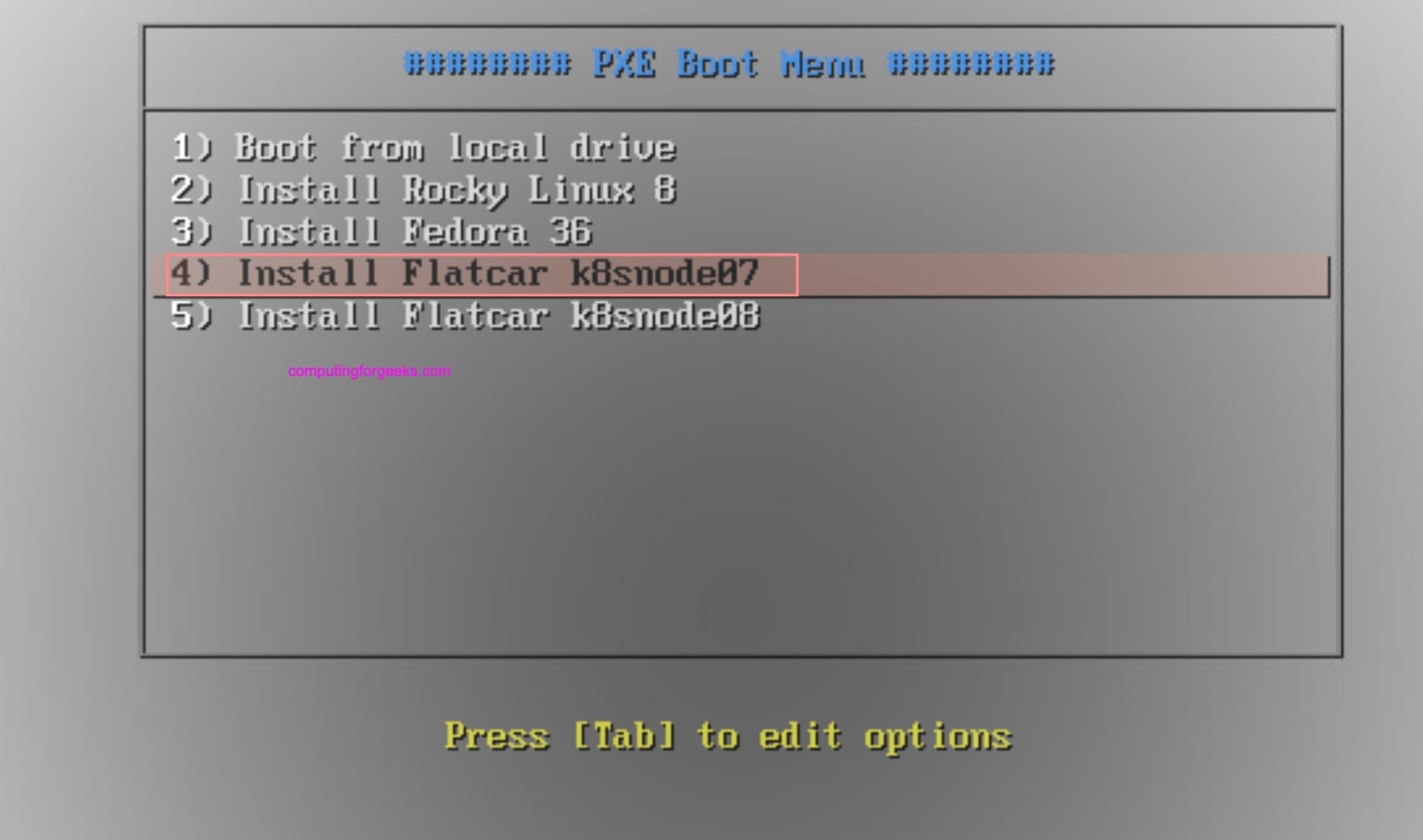 Install Flatcar Container Linux on VMware ESXI / vCenter | ComputingForGeeks