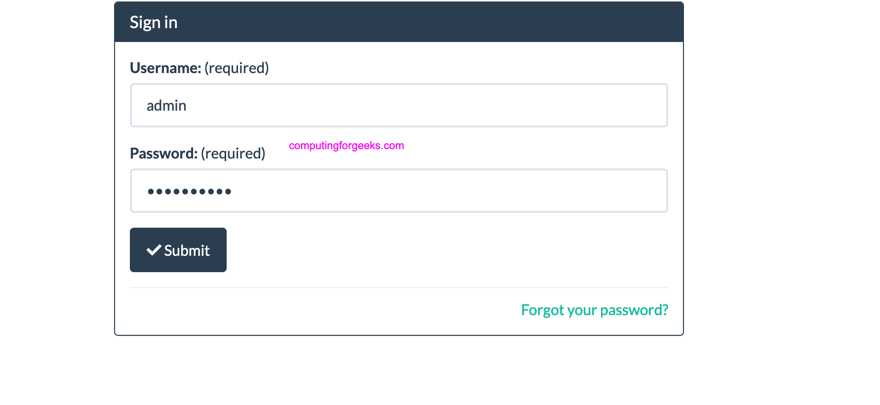 How To Run Mayan EDMS in Docker Containers | ComputingForGeeks