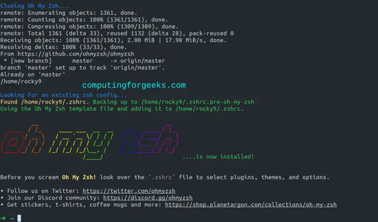 Configure Powerlevel10k as your Zsh Theme on Linux / macOS | ComputingForGeeks