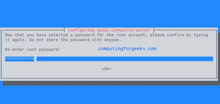 How To Install MySQL 8.1 on Debian / Ubuntu | ComputingForGeeks