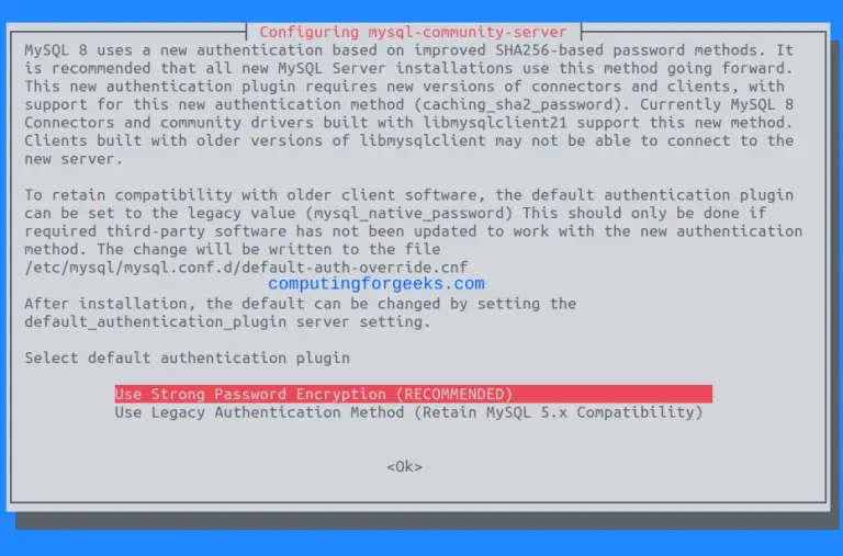 How To Install Mysql 81 On Debian Ubuntu Computingforgeeks