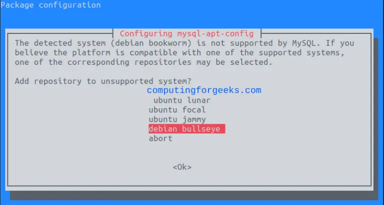 How To Install MySQL 8.1 on Debian / Ubuntu | ComputingForGeeks