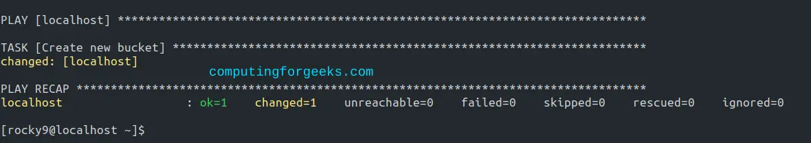 How To Manage Amazon AWS Services using Ansible | ComputingForGeeks