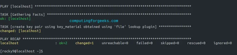 How To Manage Amazon AWS Services using Ansible | ComputingForGeeks