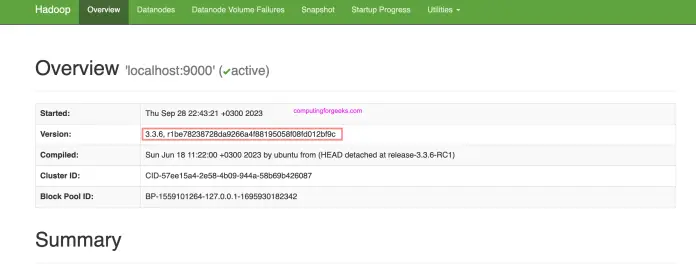 Install Apache Hadoop / HBase on CentOS | Rocky Linux | ComputingForGeeks