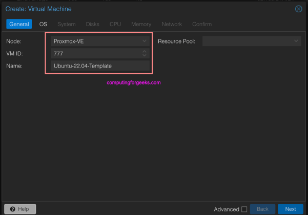 Creating Ubuntu and Debian OS Template on Proxmox VE | ComputingForGeeks Creating Ubuntu and Debian OS Template on Proxmox VE | ComputingForGeeks