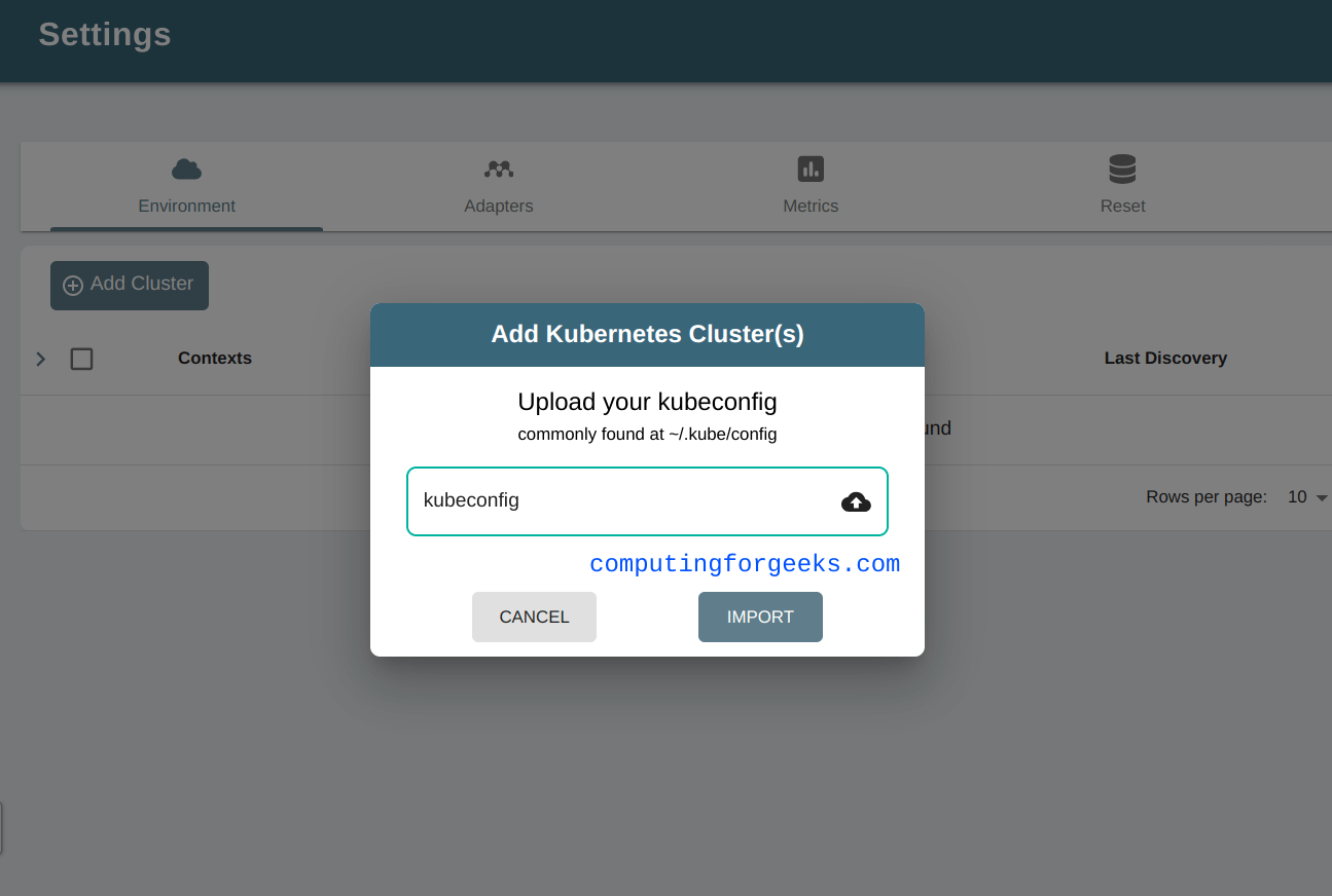 Meshery - Tool to Manage Kubernetes and Applications | ComputingForGeeks