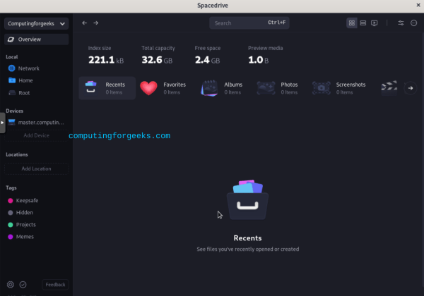 Spacedrive - Best file manager for Linux, Windows, [2026]