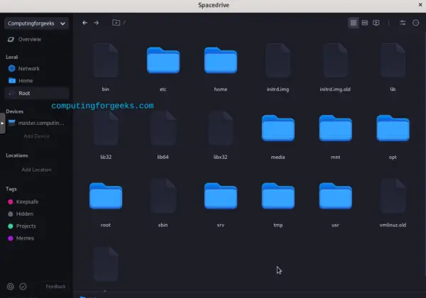 Spacedrive - Best file manager for Linux, Windows, macOS | ComputingForGeeks