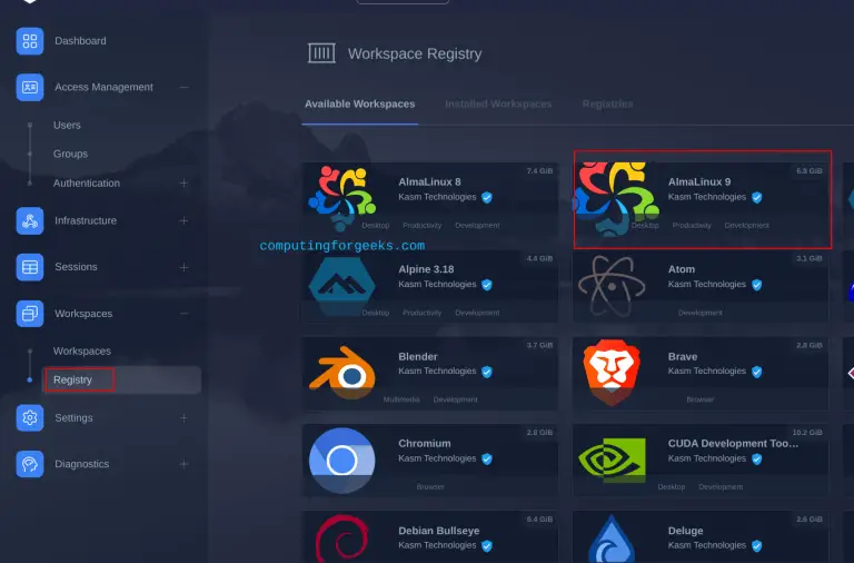 Stream Desktop and Containerized Applications on Browser ...