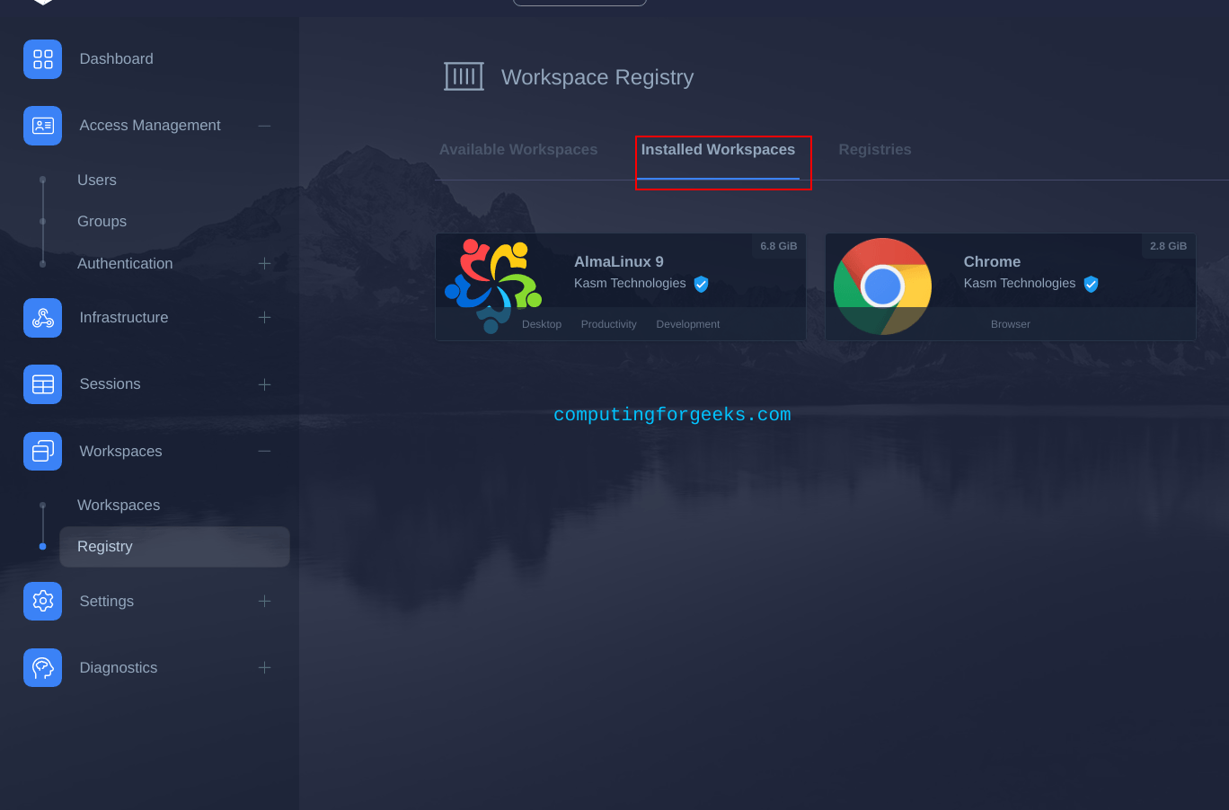 Stream Desktop And Containerized Applications On Browser Computingforgeeks