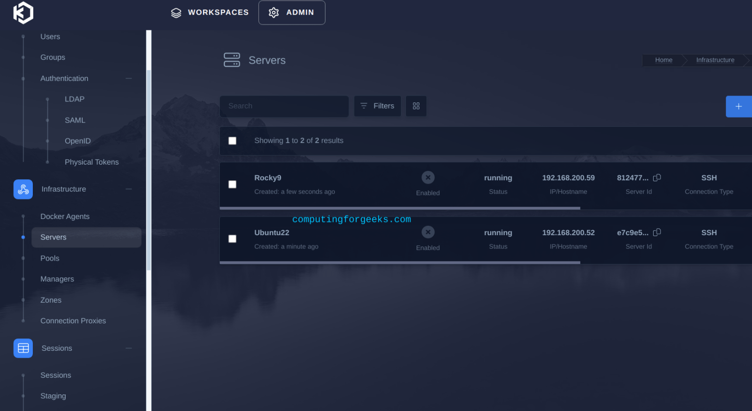 Stream Desktop and Containerized Applications on Browser ...