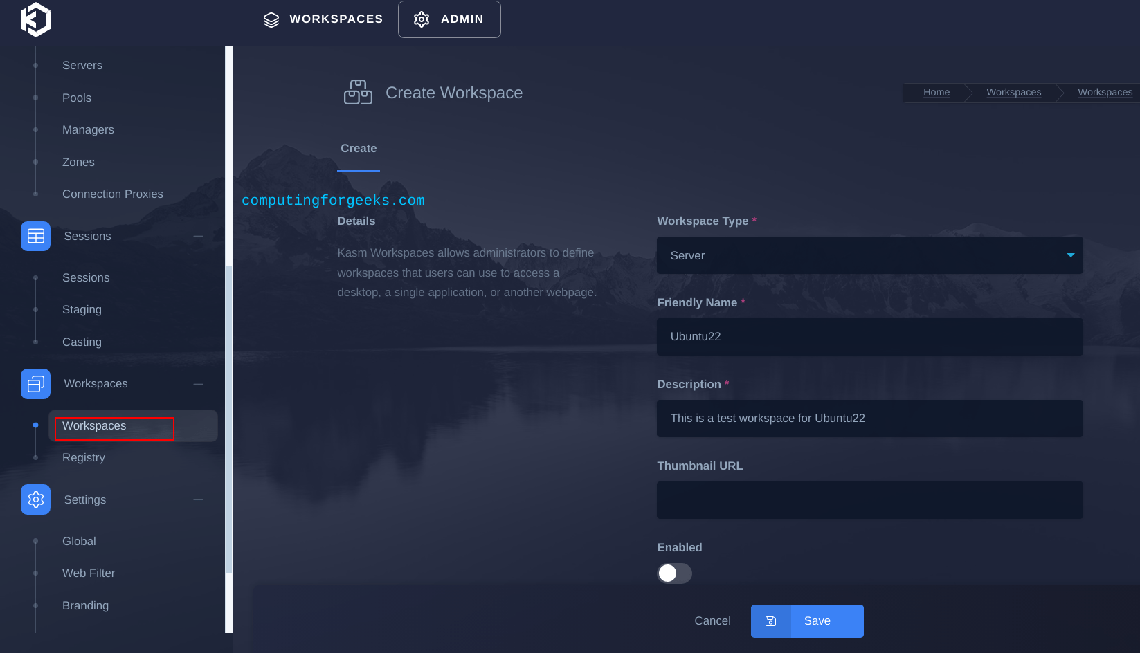 Stream Desktop and Containerized Applications on Browser ...