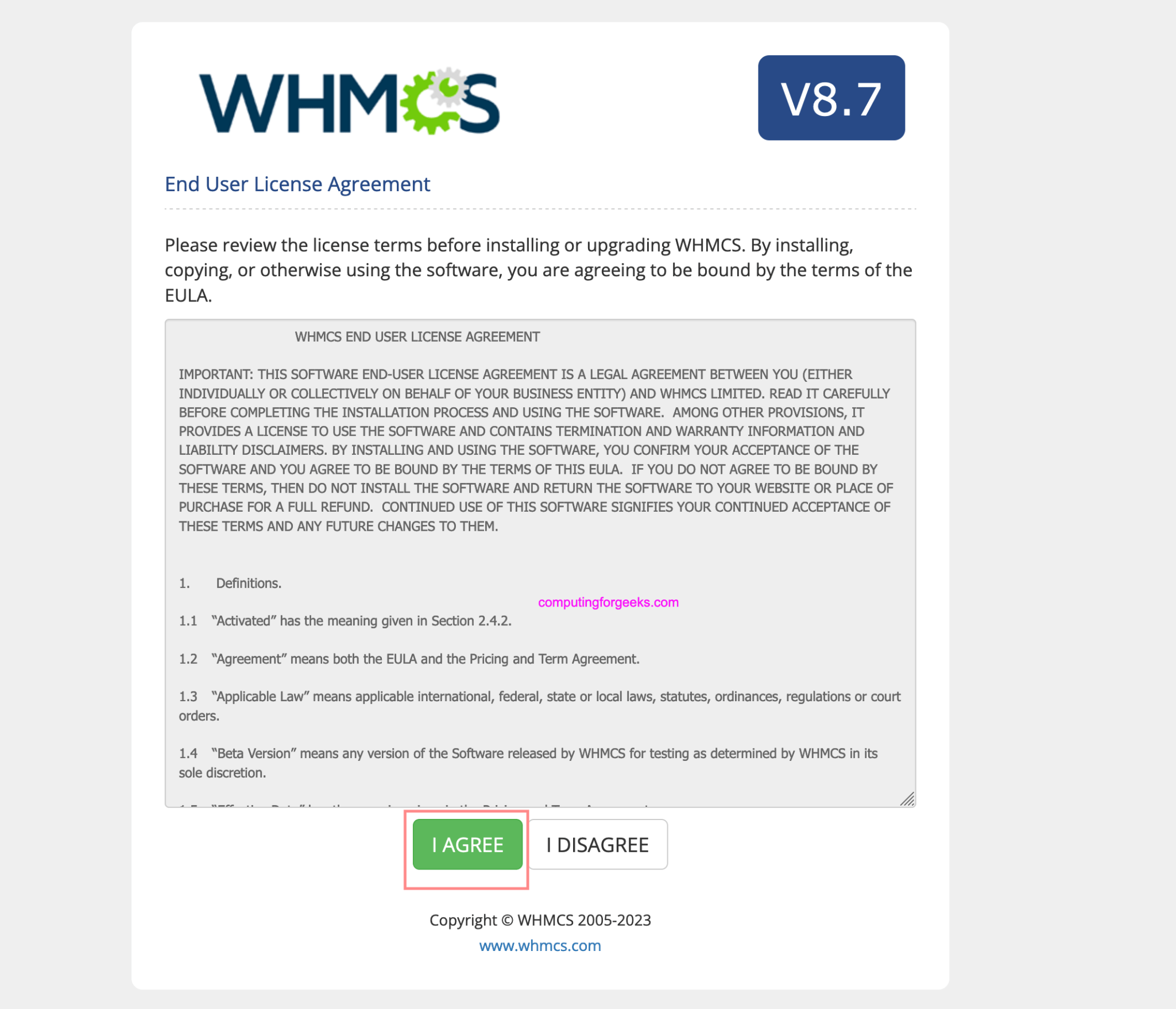 How To Install Whmcs On Ubuntu 22042004 Computingforgeeks