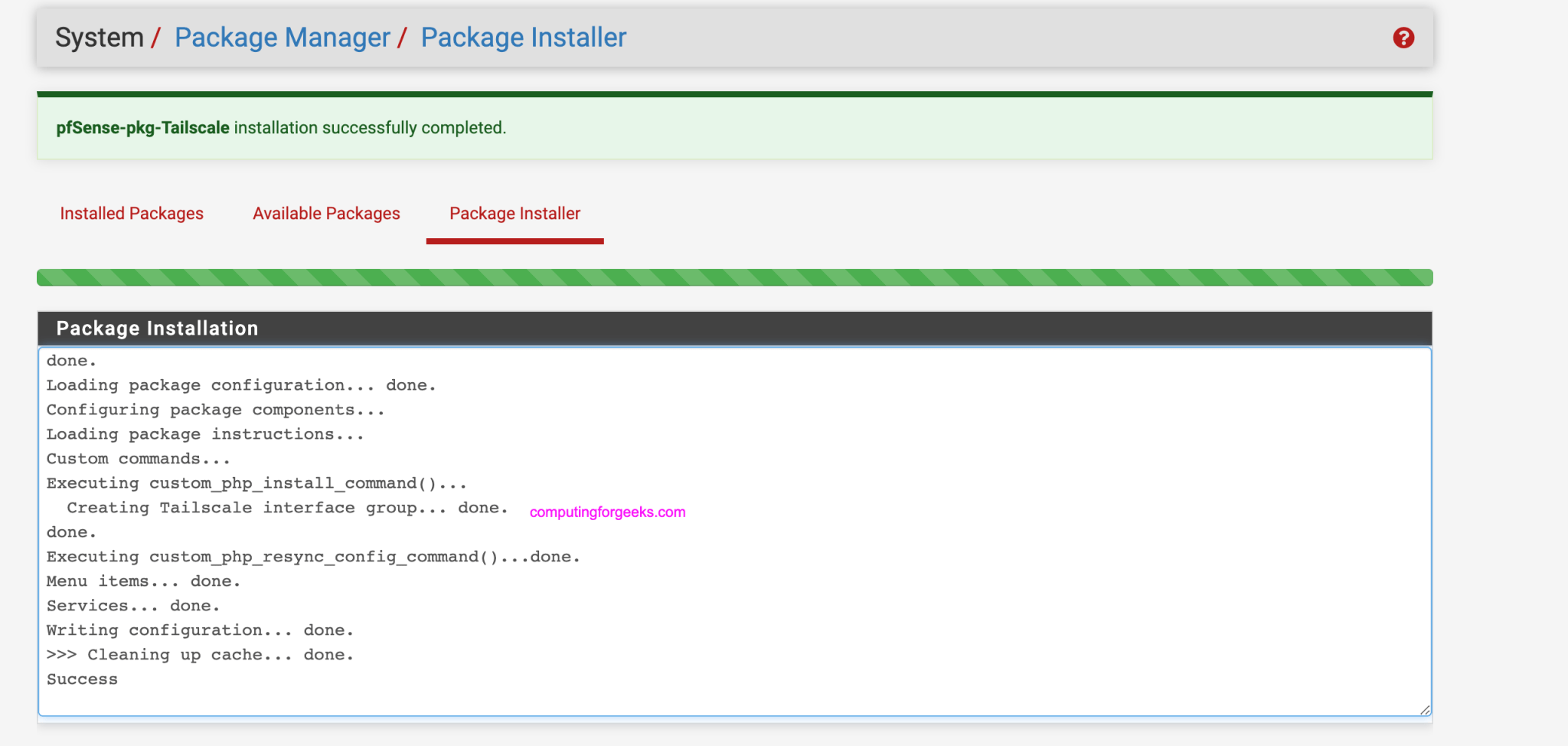 How To Join pfSense to Tailscale / Headscale Mesh | ComputingForGeeks