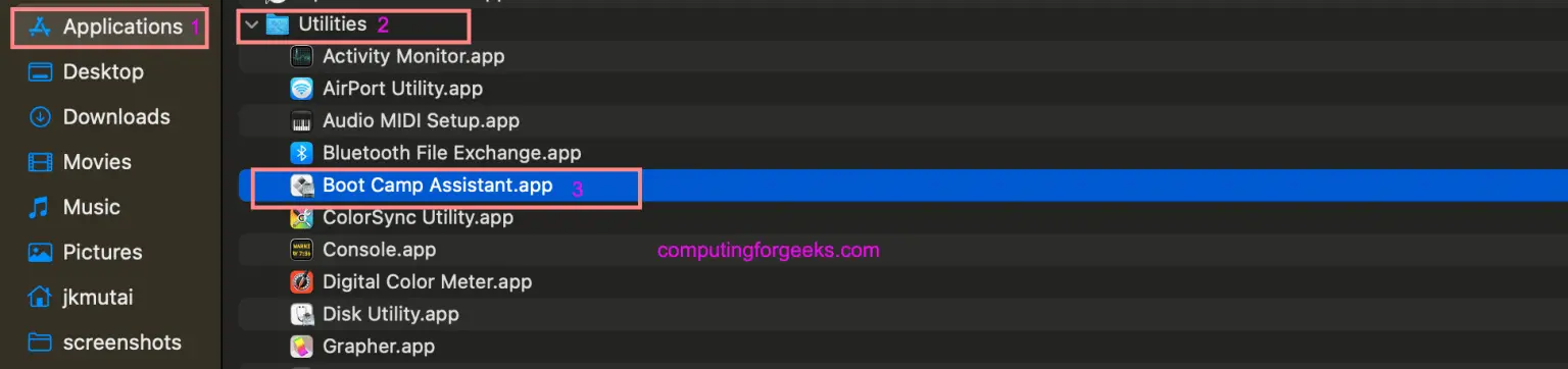 Create Bootable Windows 11 or 10 USB Disk on macOS | ComputingForGeeks