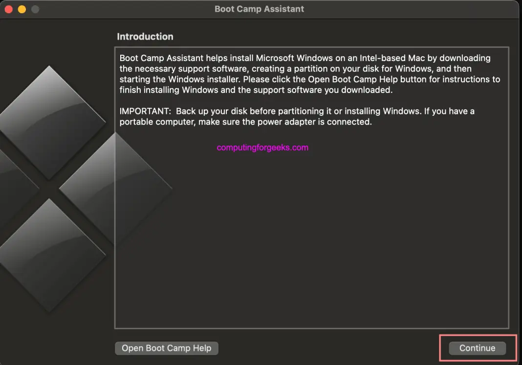 Create Bootable Windows 11 or 10 USB Disk on macOS | ComputingForGeeks