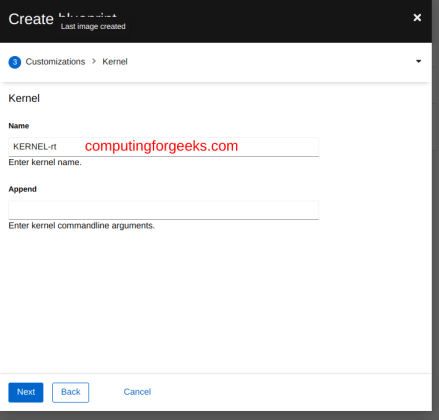 Create Custom OS images for KVM, OpenStack, VMware and AWS using Image Builder | ComputingForGeeks