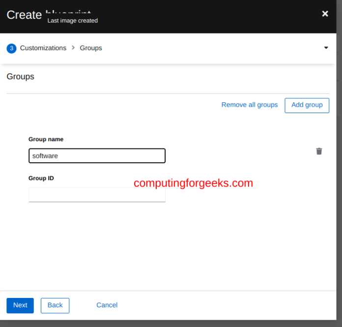 Create Custom OS images for KVM, OpenStack, VMware and AWS using Image Builder | ComputingForGeeks