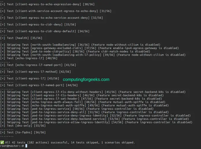 Install and Use Cilium CNI in your Kubernetes Cluster | ComputingForGeeks