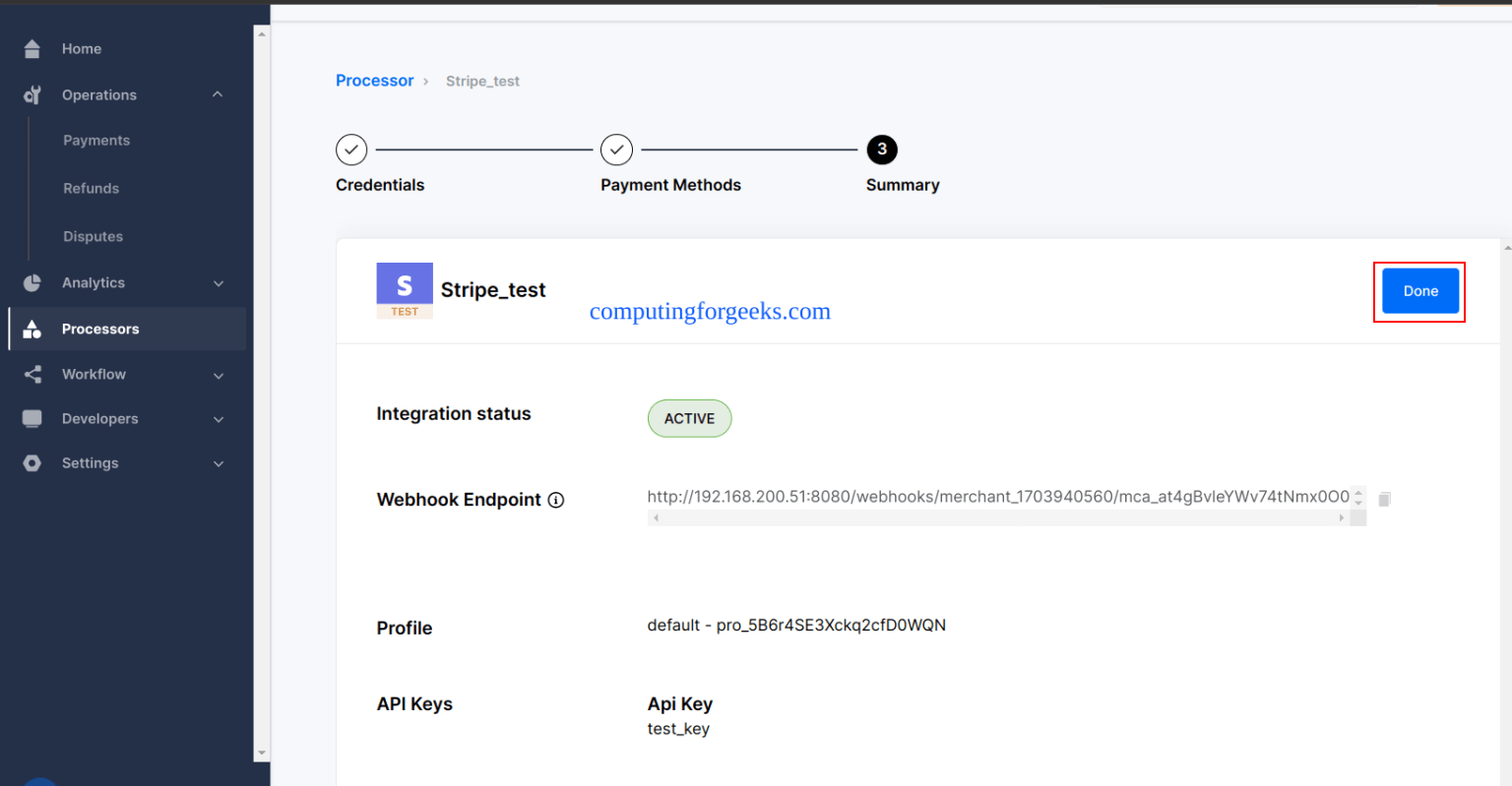 How to run hyperswitch in Docker Container and Compose | ComputingForGeeks