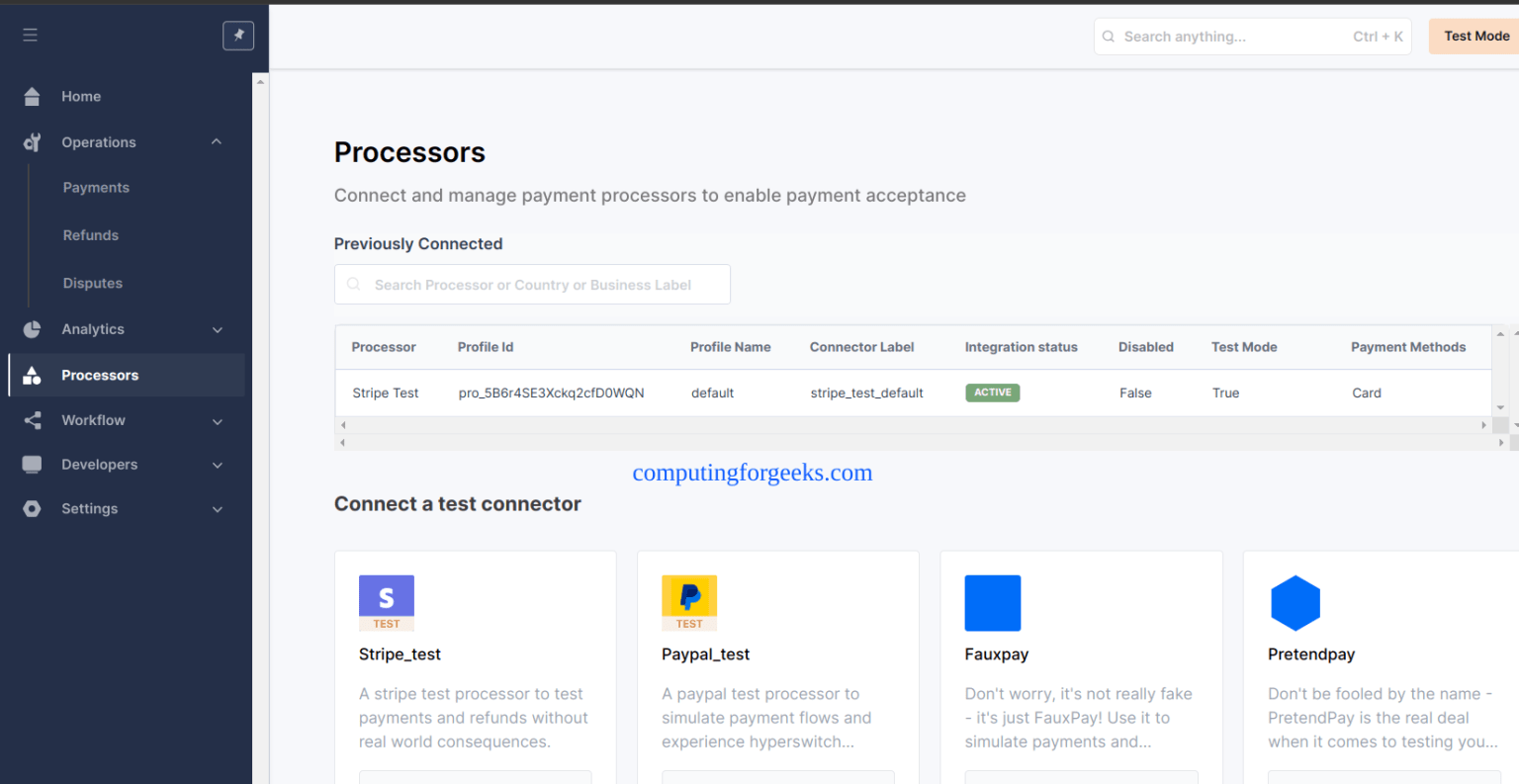 How to run hyperswitch in Docker Container and Compose | ComputingForGeeks