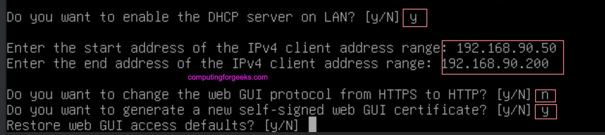 How To Install OPNSense Firewall on Proxmox VE | ComputingForGeeks