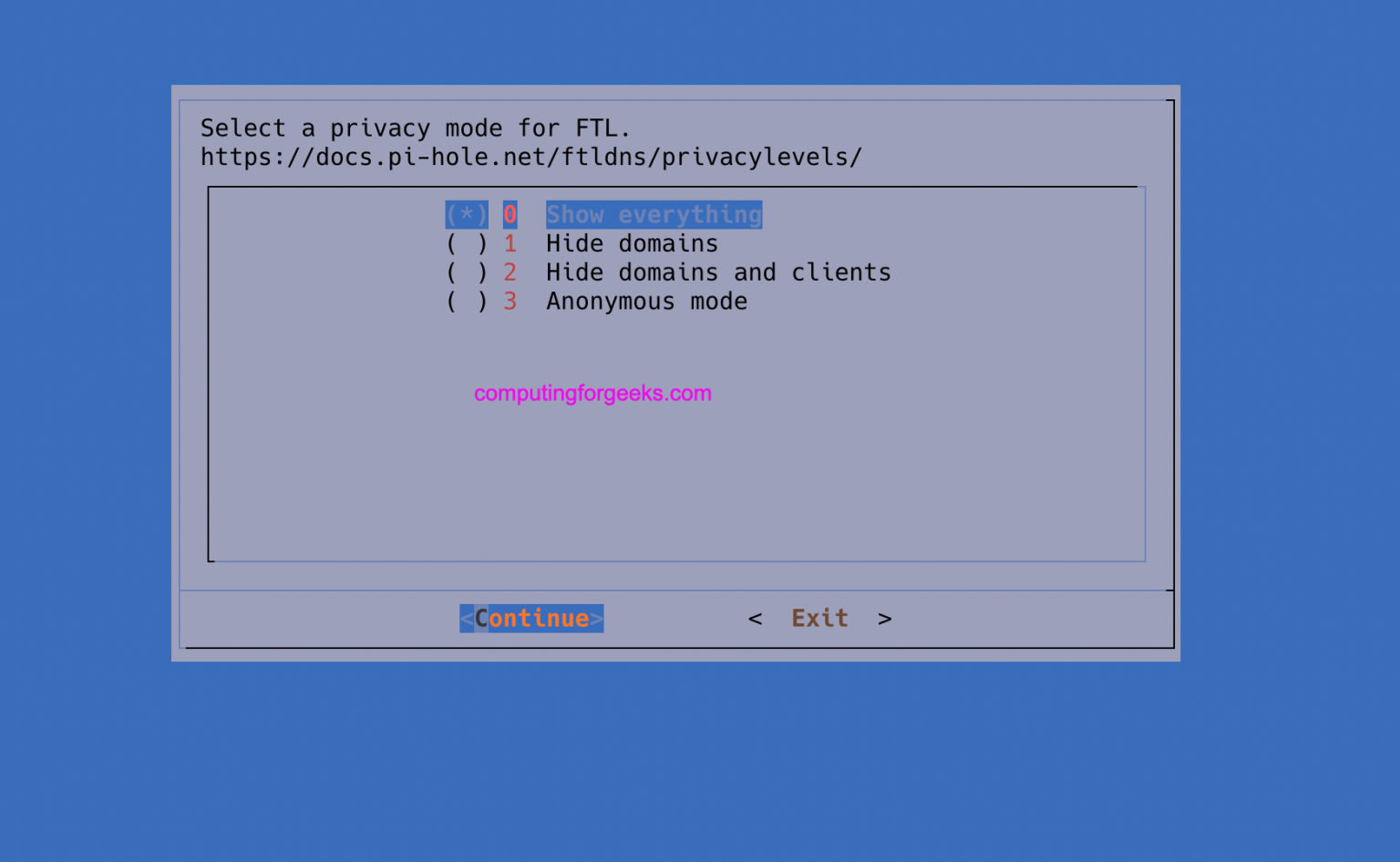 Install Pi Hole Network Ad Blocker On Debian 121110 Computingforgeeks