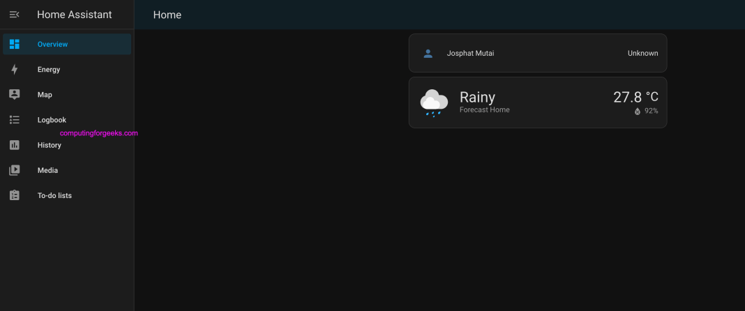 How To Run Home Assistant In Docker And Docker Compose Computingforgeeks