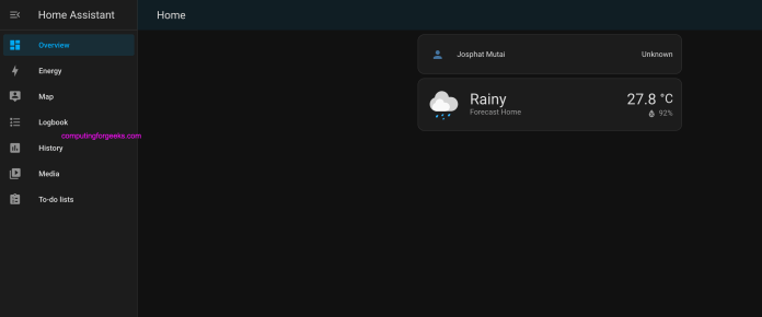 How To Run Home Assistant In Docker And Docker Compose Computingforgeeks
