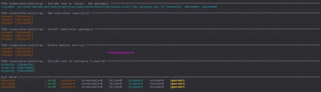 Install Kubernetes on Rocky Linux 9 / AlmaLinux 9 | ComputingForGeeks