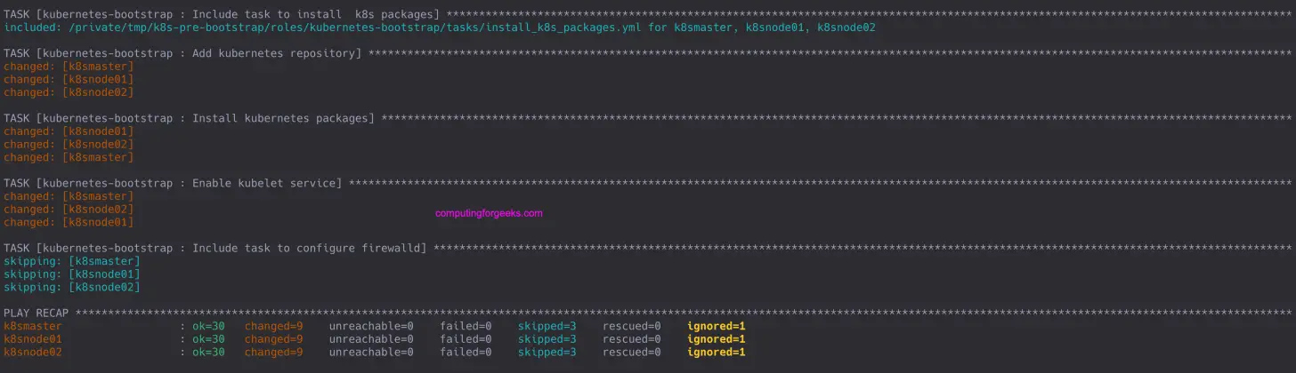 Install Kubernetes on Rocky Linux 9 / AlmaLinux 9 | ComputingForGeeks