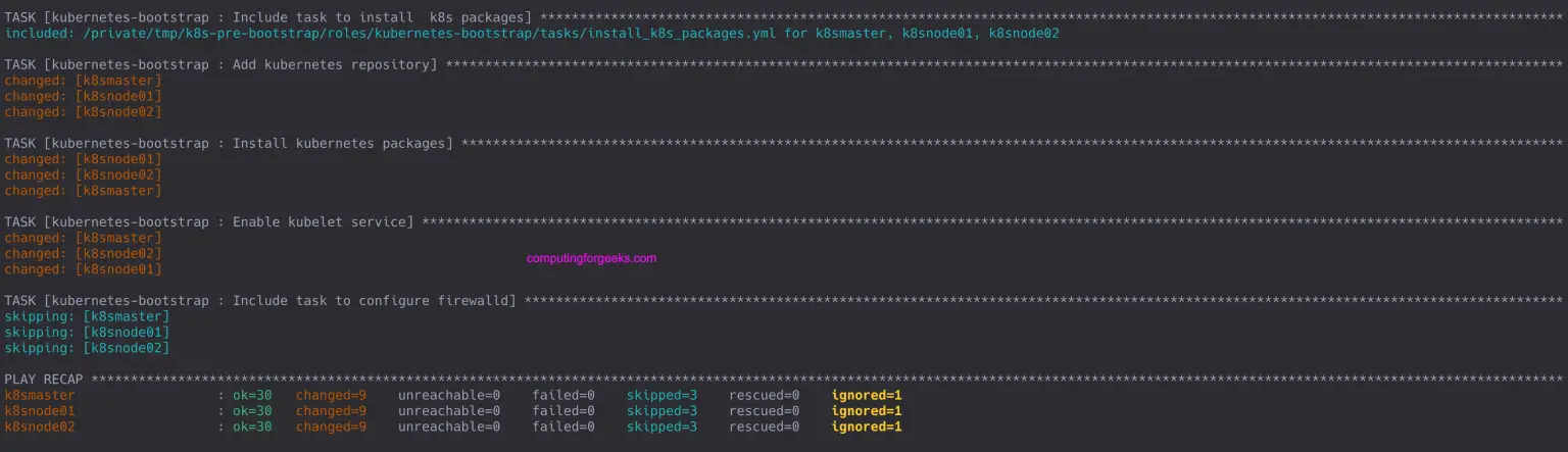 Install Kubernetes on Rocky Linux 9 / AlmaLinux 9 | ComputingForGeeks