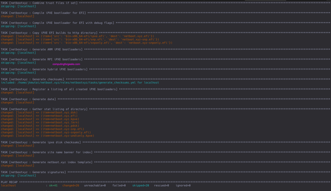 Setup iPXE Server on Ubuntu or Debian using netboot.xyz