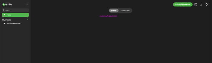 How To Run Emby Media Server in Docker Container | ComputingForGeeks