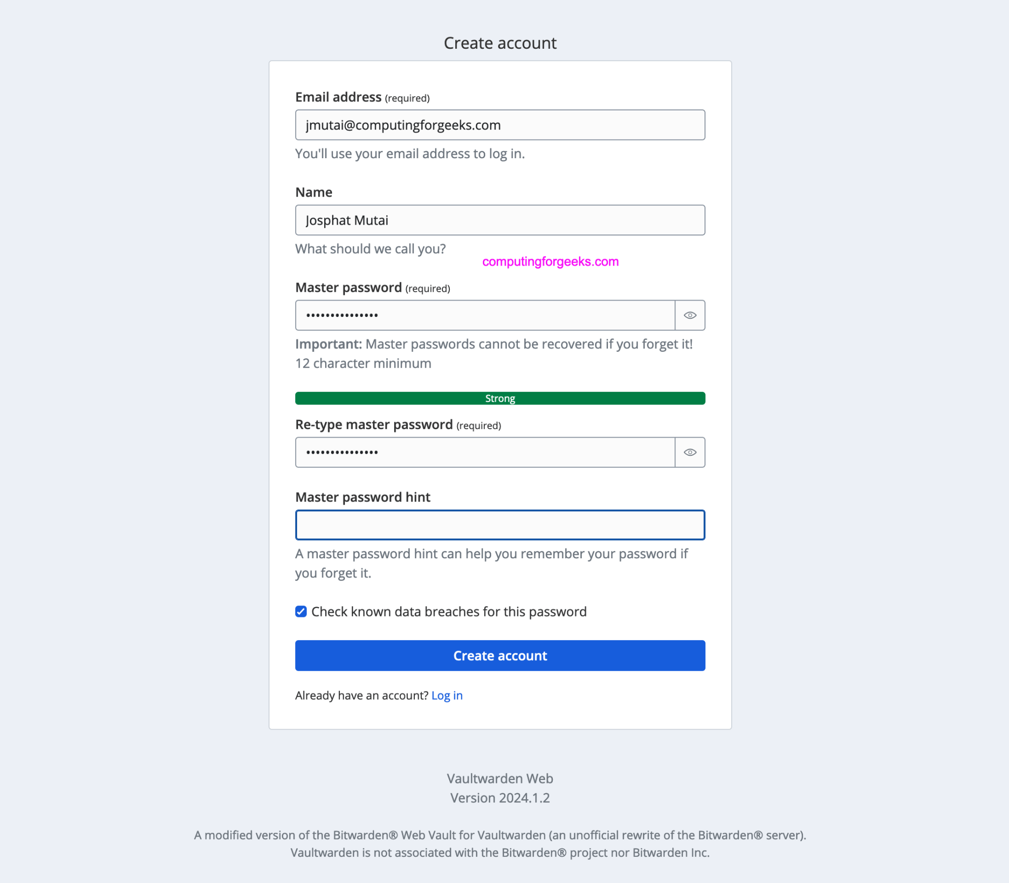 Install Vaultwarden Password Manager with Nginx and Let's Encrypt ...