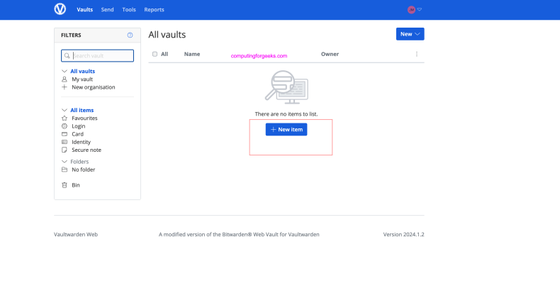 Install Vaultwarden Password Manager With Nginx And Lets Encrypt Computingforgeeks