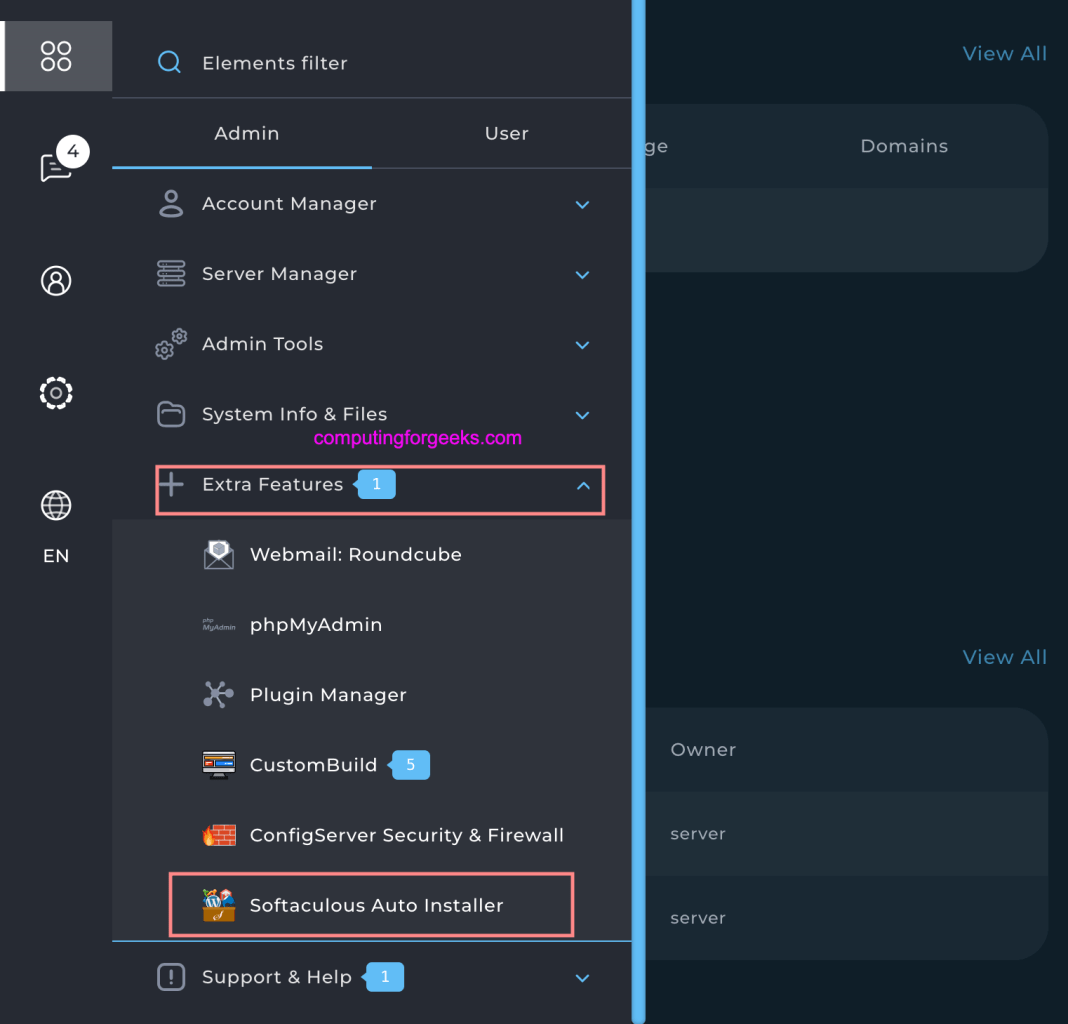 How To Install Softaculous on DirectAdmin Server | ComputingForGeeks