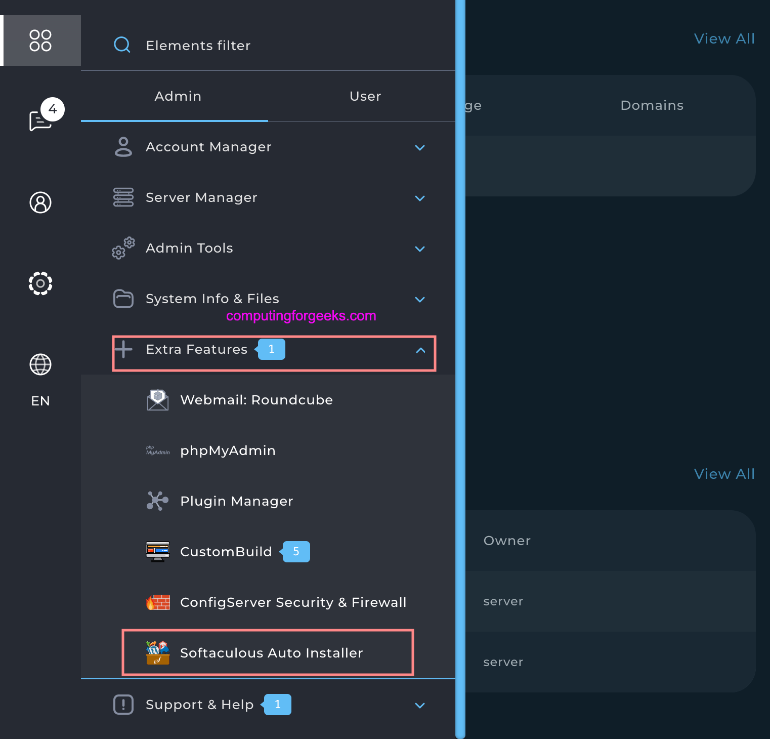 How To Install Softaculous on DirectAdmin Server | ComputingForGeeks