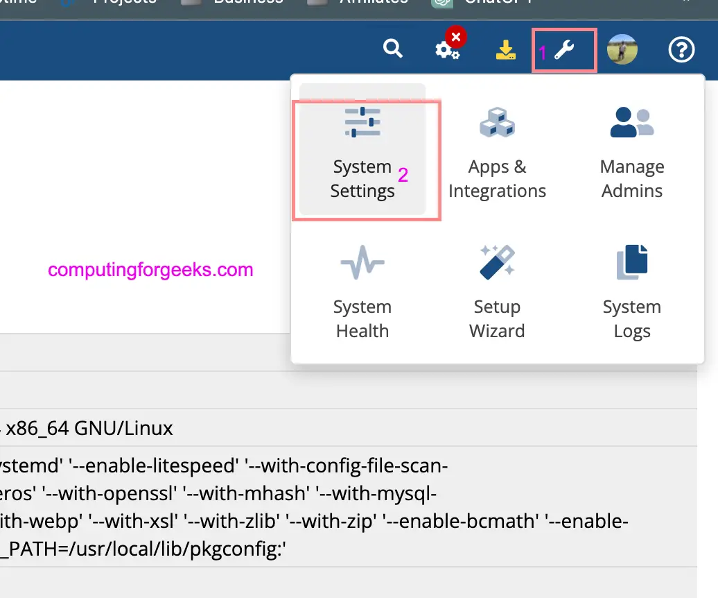 Install and Configure DirectAdmin Extended For WHMCS | ComputingForGeeks
