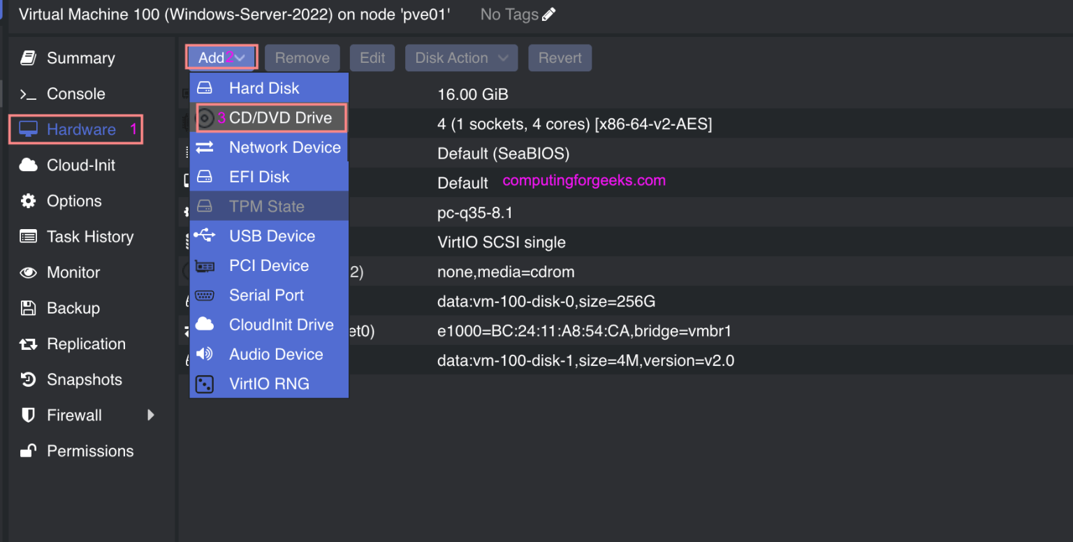 Installing VirtIO Drivers on Windows Server Server / Windows 11 | ComputingForGeeks