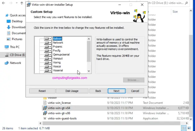 Installing VirtIO Drivers on Windows Server Server / Windows 11 | ComputingForGeeks