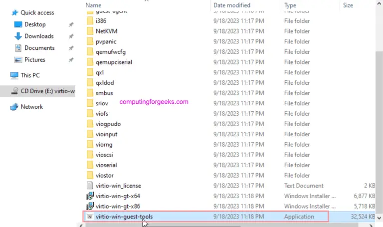 Installing VirtIO Drivers on Windows Server Server / Windows 11 | ComputingForGeeks