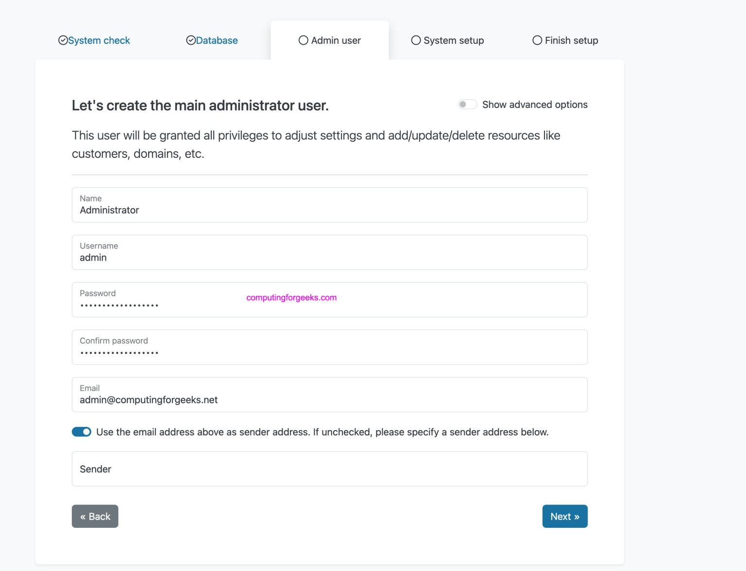 Install froxlor Server Management Panel on Ubuntu 22.04 | ComputingForGeeks
